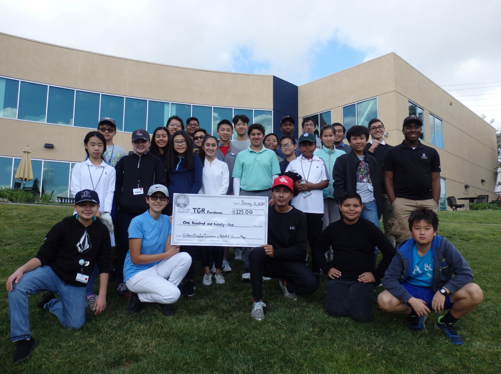 Junior golfer gives back to TGR Foundation - TGR Foundation